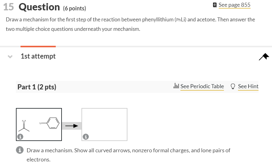 Solved D See page 855 15 Question (6 points) Draw a | Chegg.com