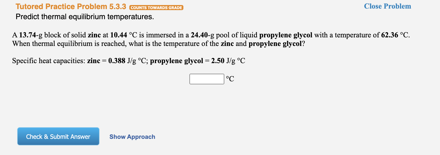 Solved Close Problem Tutored Practice Problem 5.3.3 COUNTS | Chegg.com