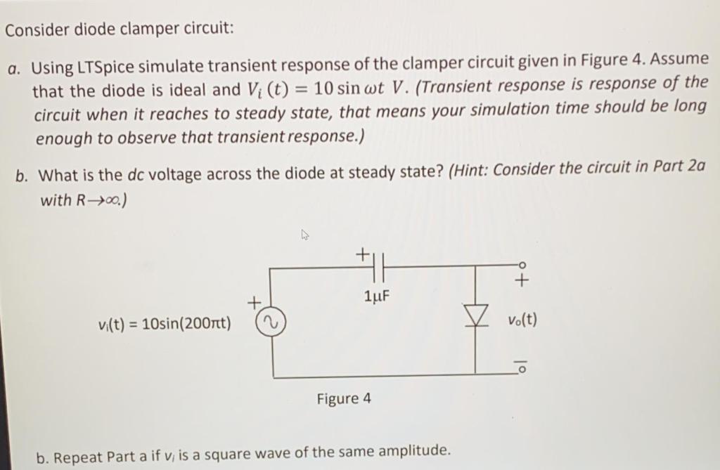 Solved According to the my LTspice, please solve | Chegg.com