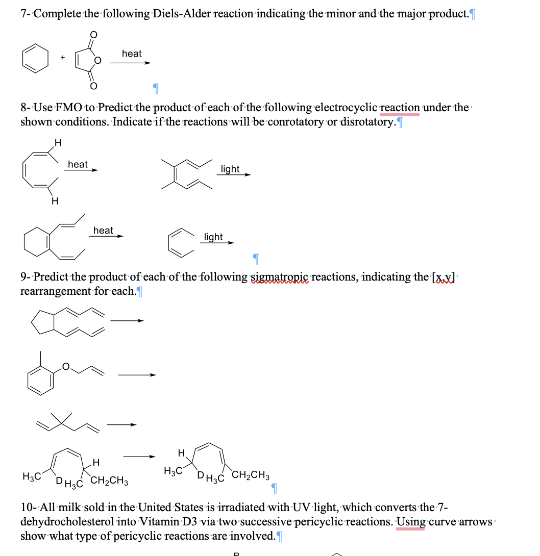 Solved 1-Using curved arrows, draw three resonance | Chegg.com