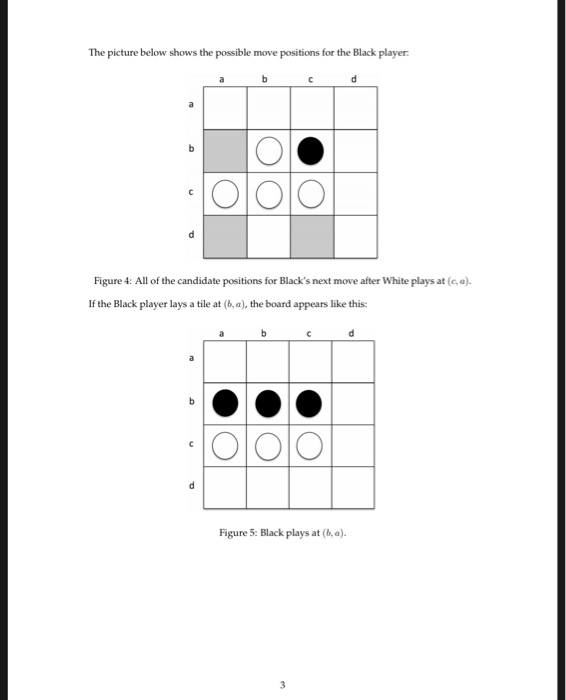 Solved Objective: Part of the Code for a Reversi Game The | Chegg.com