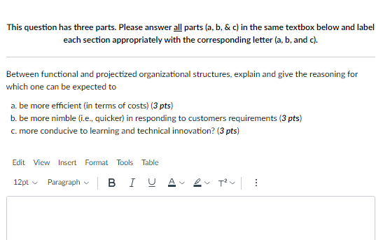 Solved This question has three parts. Please answer all | Chegg.com