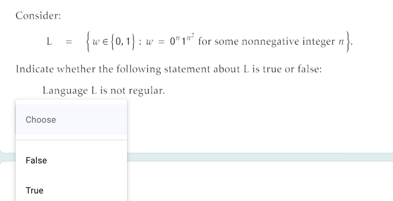 Solved Consider: L {we {0,1}: w = 0" 482 for some | Chegg.com