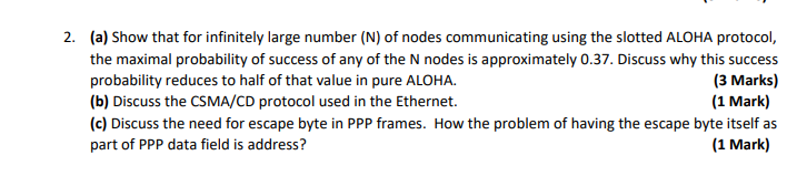 Solved 2. (a) Show that for infinitely large number (N) of | Chegg.com