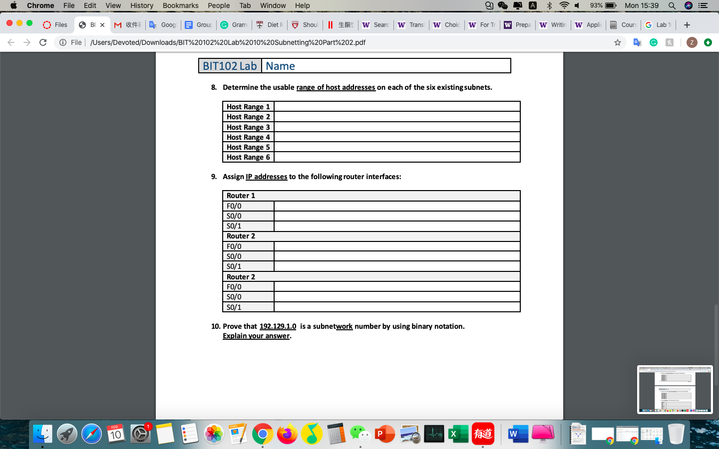 ý Chrome File Edit View History Bookmarks People Tab | Chegg.com