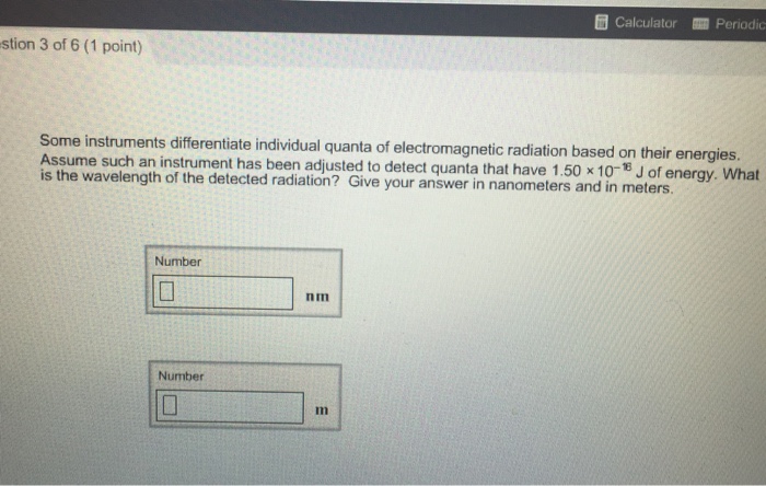 Solved Some instruments differentiate individual quanta of | Chegg.com