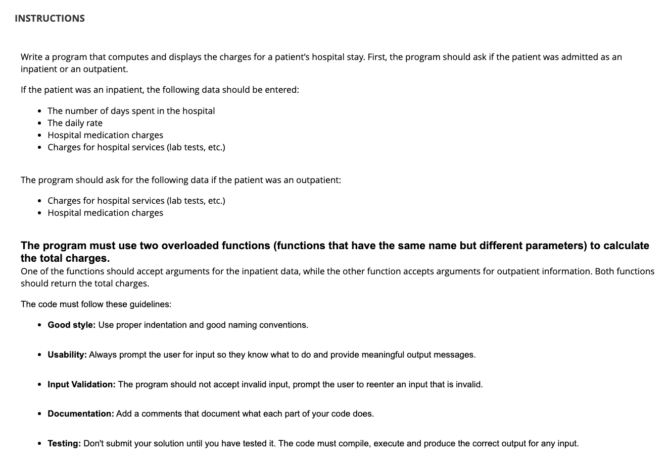 Solved Write a program that computes and displays the | Chegg.com