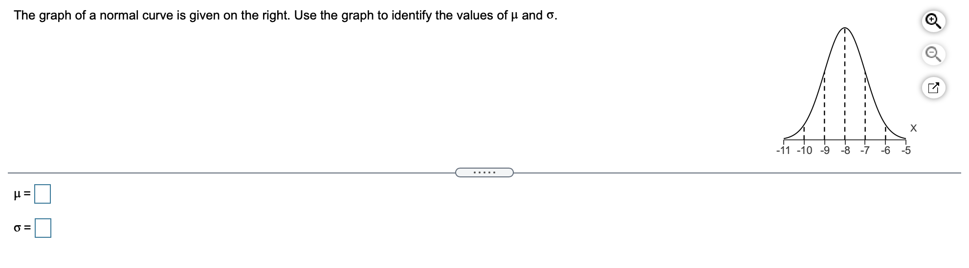 Solved The graph of a normal curve is given on the right. | Chegg.com