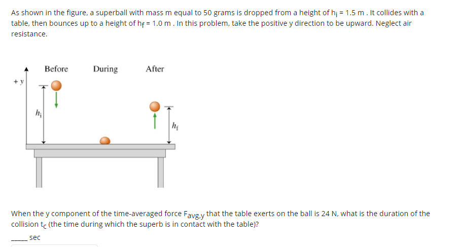 Solved As shown in the figure, a superball with mass m equal | Chegg.com