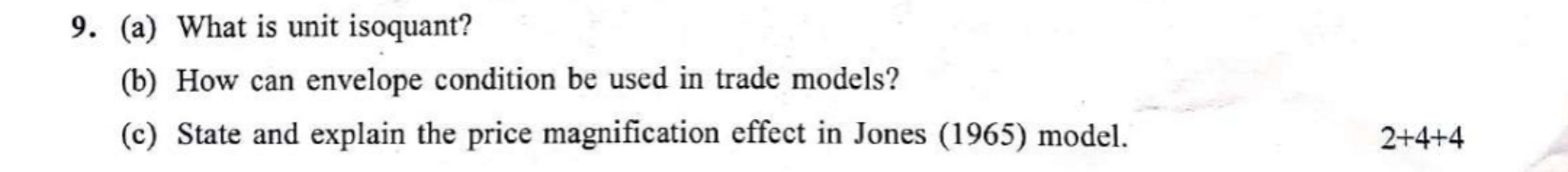 Solved (a) ﻿What is unit isoquant?(b) ﻿How can envelope | Chegg.com