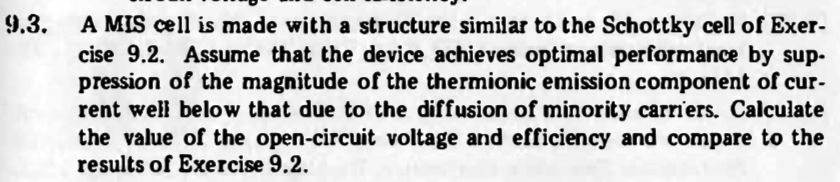 Solved "Solar cells: operating principles, technology, and | Chegg.com