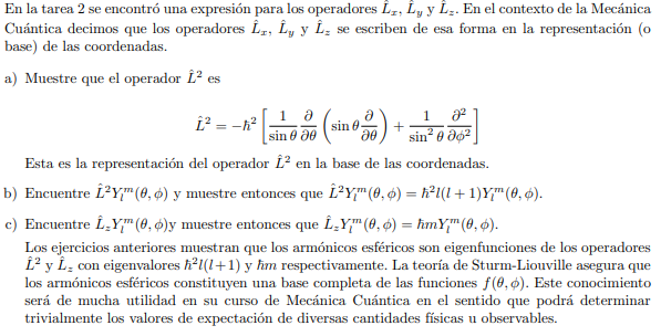 En la tarea 2 se encontró una expresión para los | Chegg.com