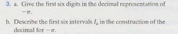 Solved 3. a. Give the first six digits in the decimal | Chegg.com