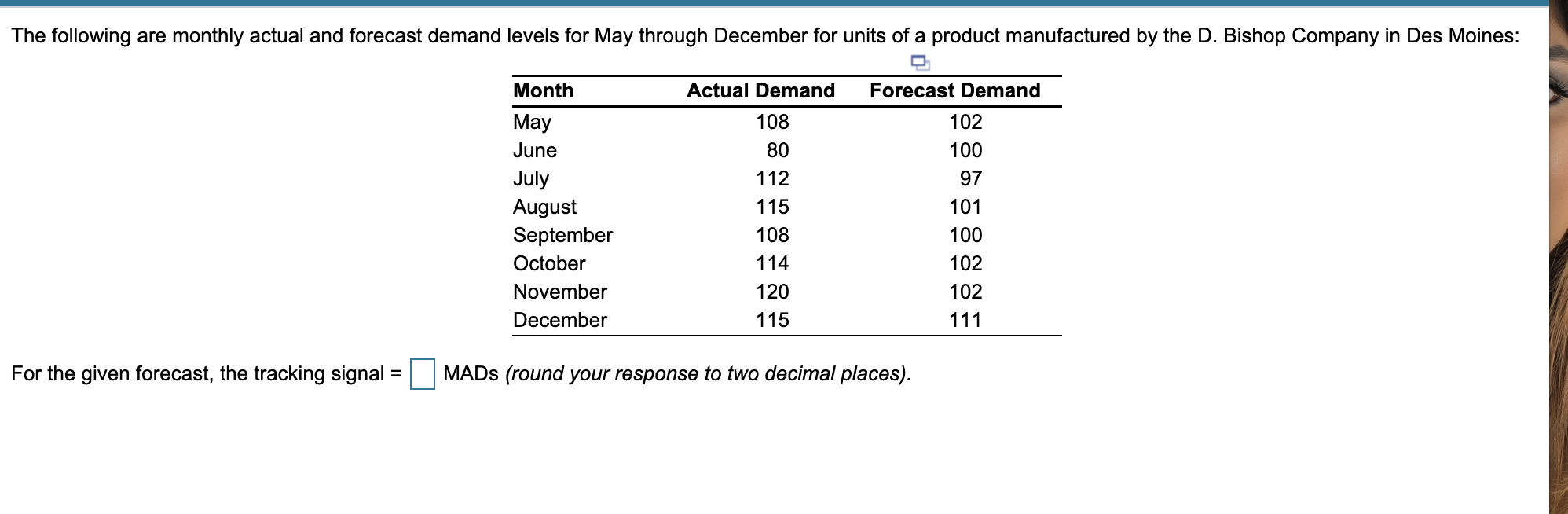 Solved Following are two weekly forecasts made by two | Chegg.com