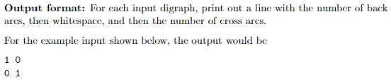 2. Back and cross arcs in a DFS 30 Marks For a given | Chegg.com