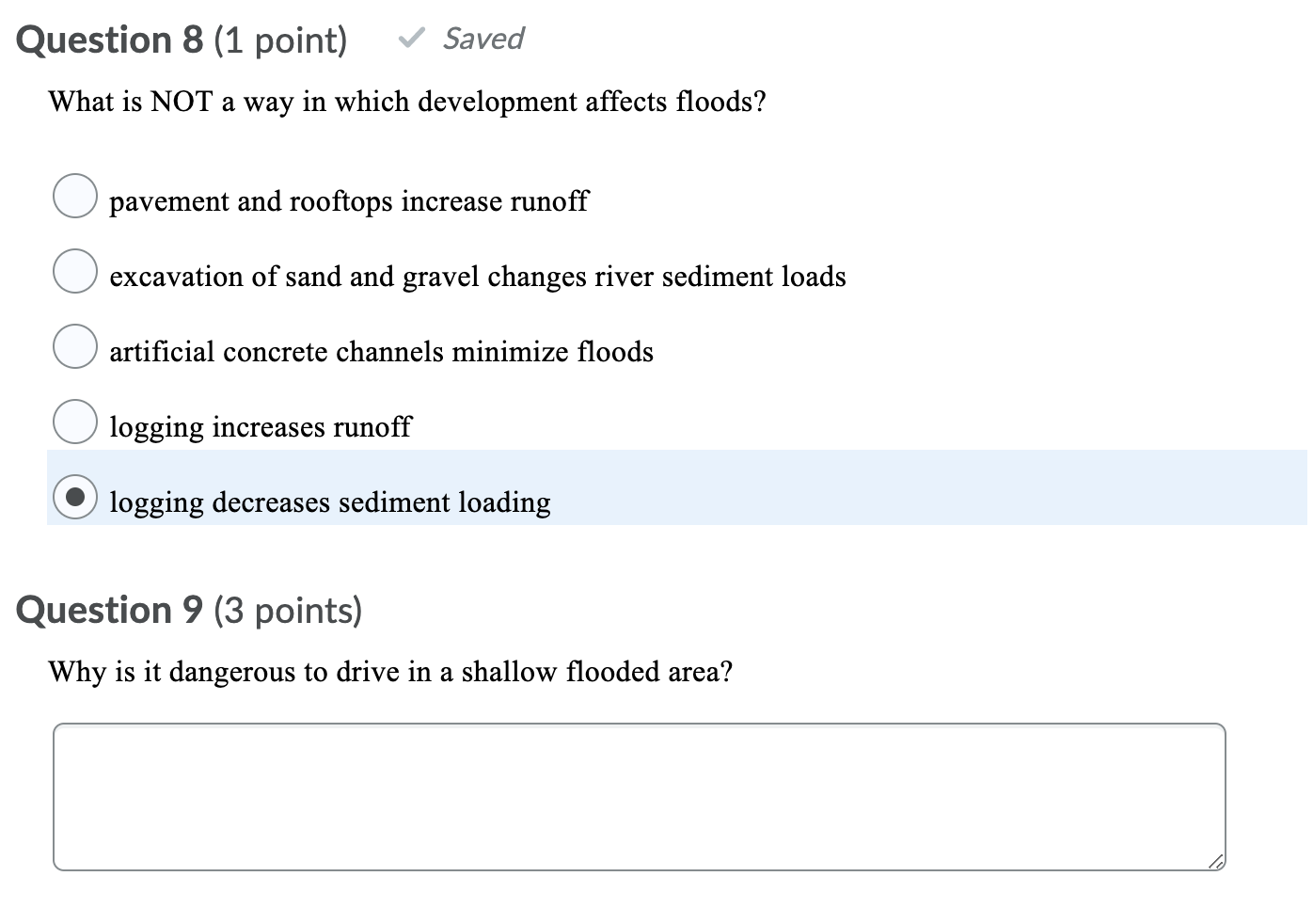 Solved Question 8 (1 point) Saved What is NOT a way in which | Chegg.com