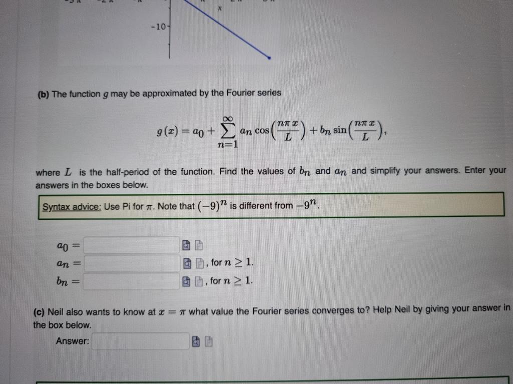 Solved Consider function g defined by g(x)={4x,2x,−π | Chegg.com