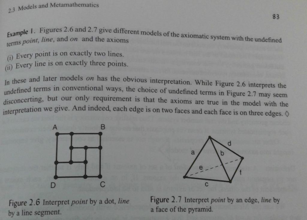 Use the axiomatic system of Example 1 a. What is the | Chegg.com