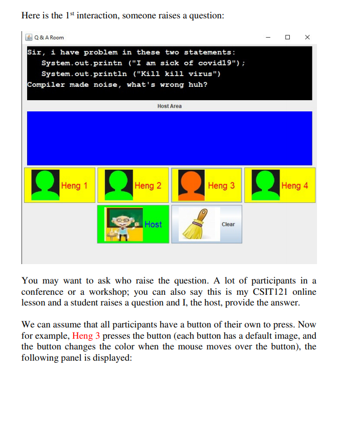 Solved Code to be done in java using notepad++ without the | Chegg.com