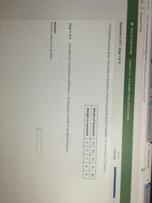 Solved MR Save & End Certify Lesson: 5.2-5.5 Scatter Plots | Chegg.com