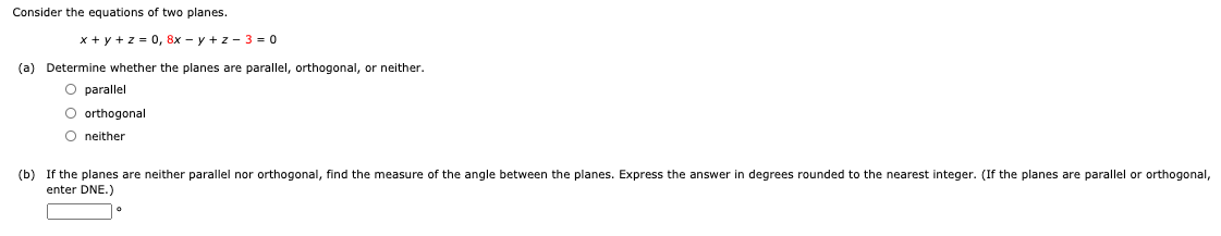 Solved Determine a unit vector perpendicular to the plane | Chegg.com