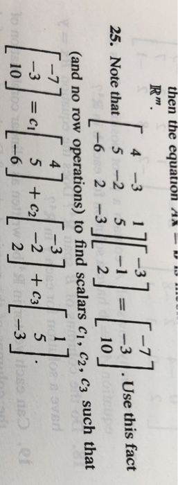 Solved then the equationA R " 4 3 1-37 25. Note that 5-2 | Chegg.com