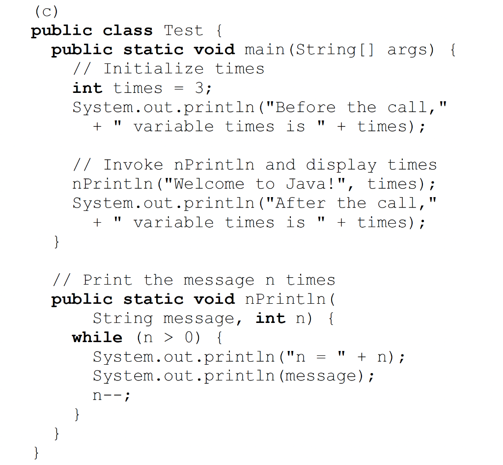 Solved what is the output of this program? Please explain to | Chegg.com