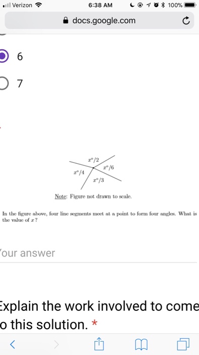 Solved In the figure above, four line segments meet at a | Chegg.com