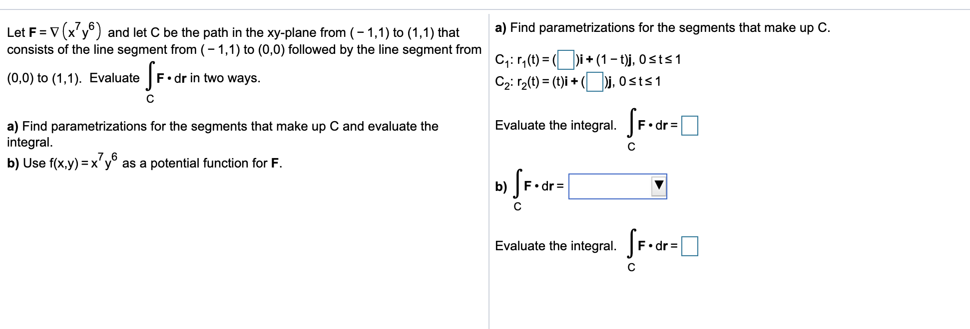 Solved a) Find parametrizations for the segments that make | Chegg.com
