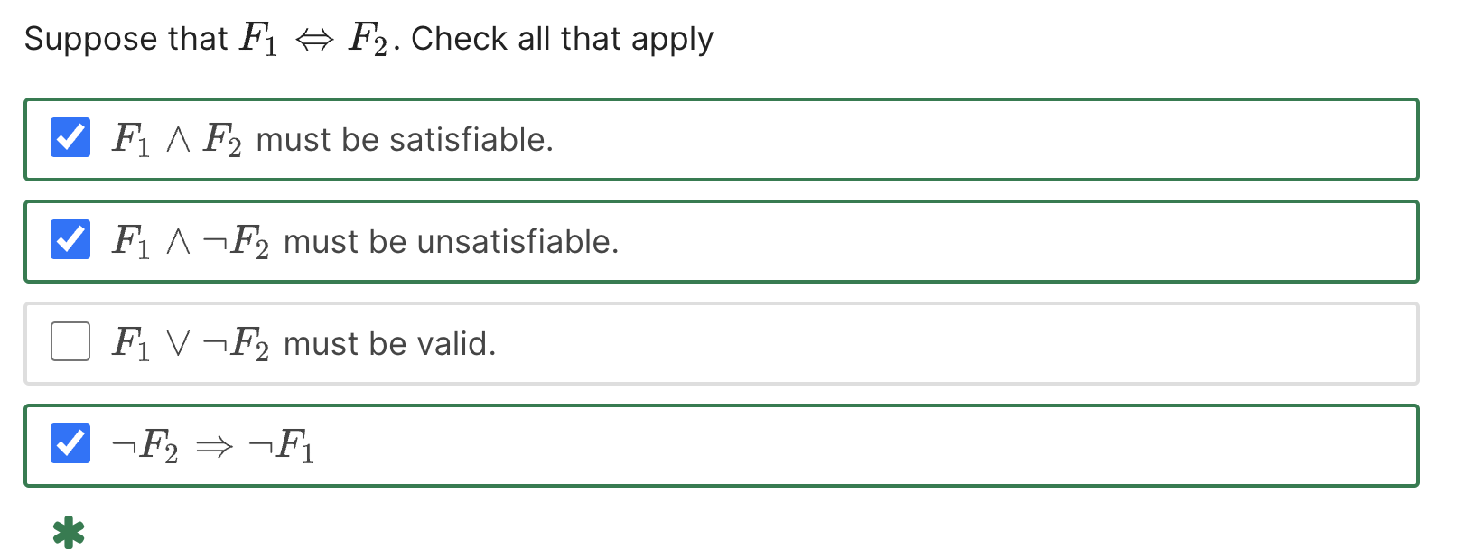 Solved Suppose that F1