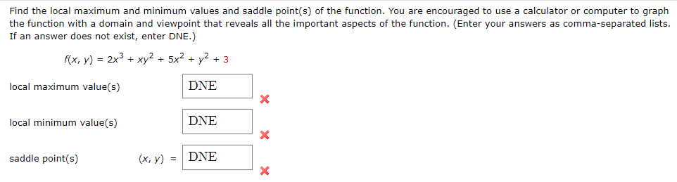Solved Question 3. ﻿Find the local maximum and minimum | Chegg.com
