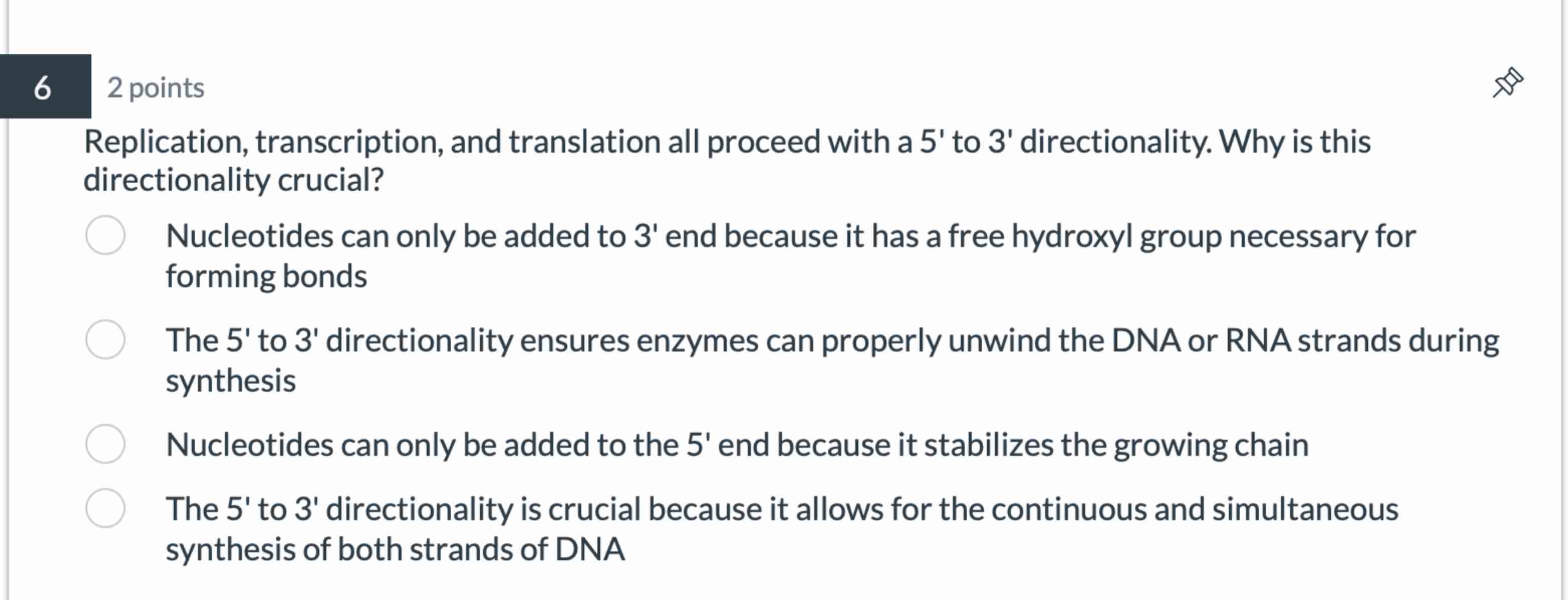 Solved Replication, transcription, and translation all | Chegg.com