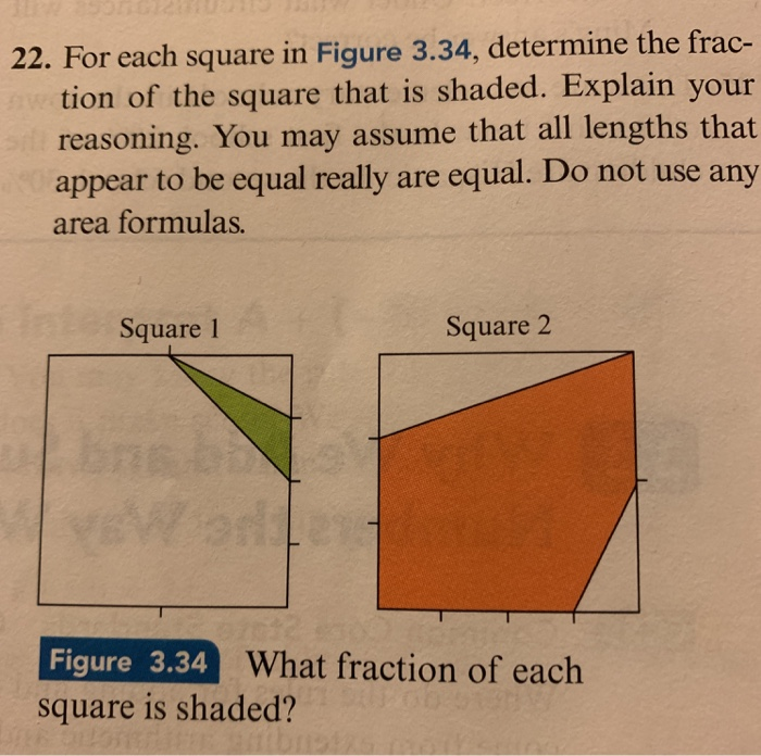 Solved 22. For each square in Figure 3.34, determine the | Chegg.com
