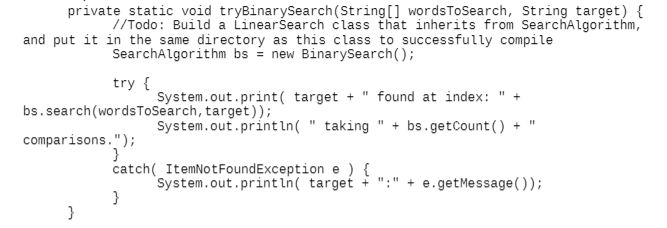 Solved Iterative and Recursive Linear and Binary Searches | Chegg.com