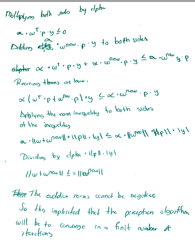 Solved E4.13 One variation of the perceptron learning rule | Chegg.com