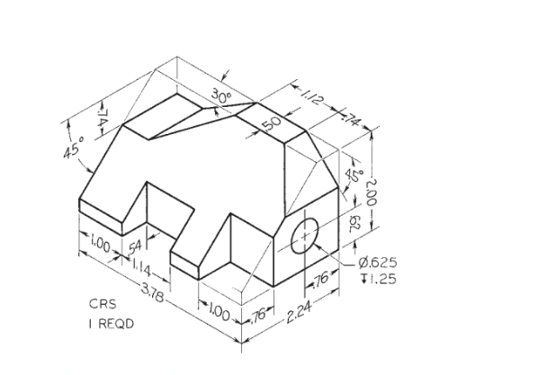 Solved Exercise 6.12, Tool Holder, Page 272 - CREATE | Chegg.com