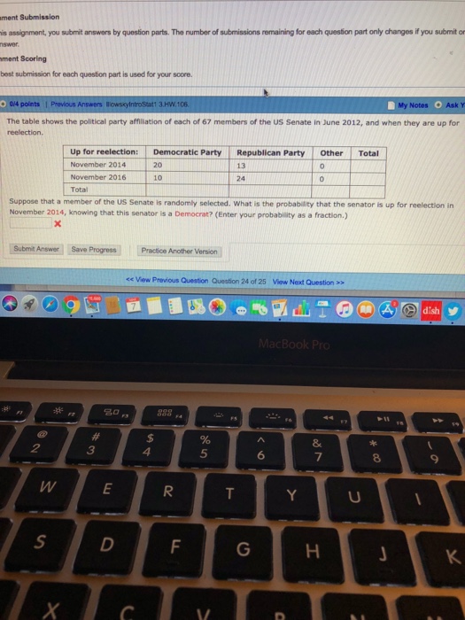 Solved ment Submission is assignment, you submit answers by | Chegg.com