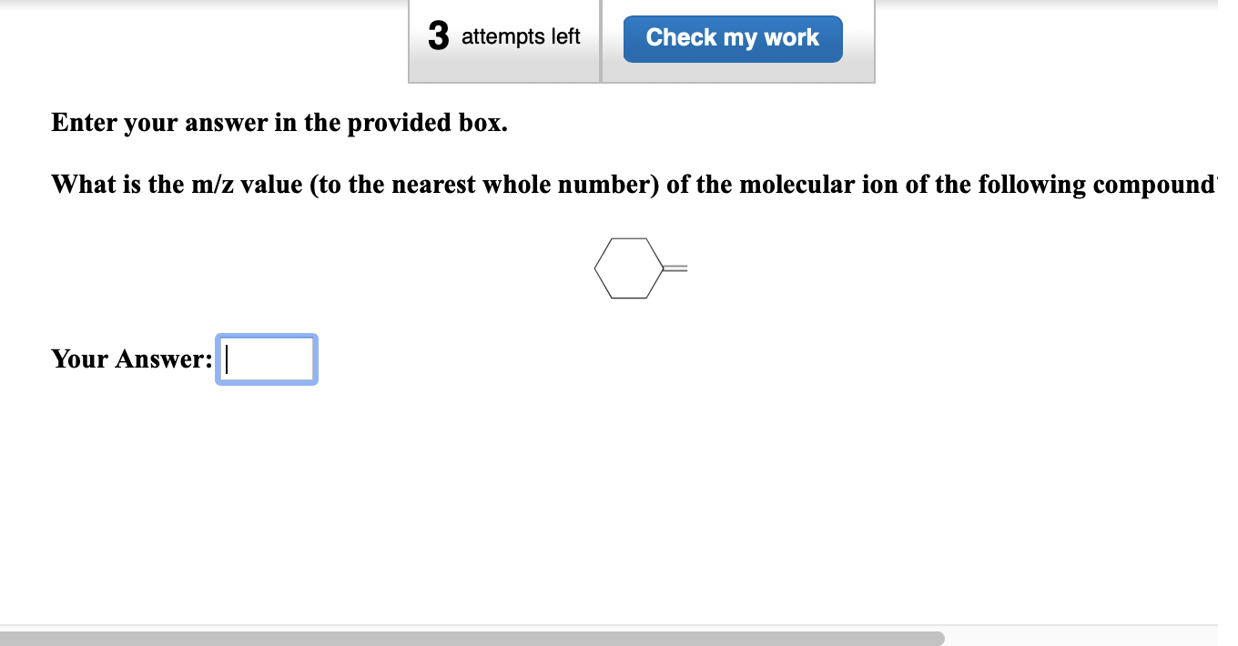Solved 3 attempts left Check my work Enter your answer in | Chegg.com