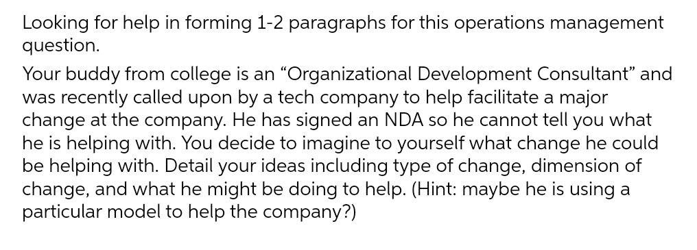 Solved Looking for help in forming 1-2 paragraphs for this | Chegg.com