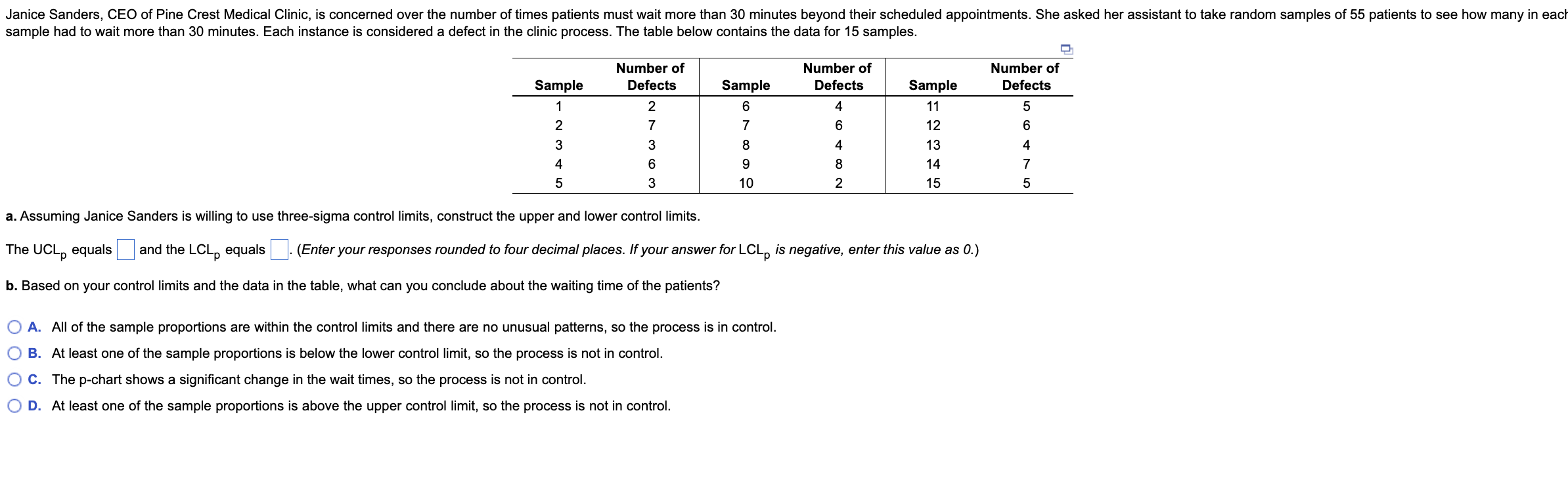 Solved a. Assuming Janice Sanders is willing to use | Chegg.com