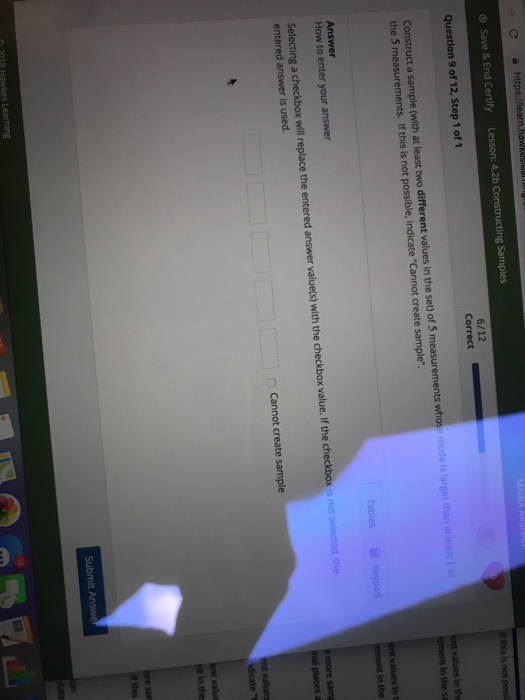 Solved O Save & End Certify Lesson: 4.2b Constructing | Chegg.com