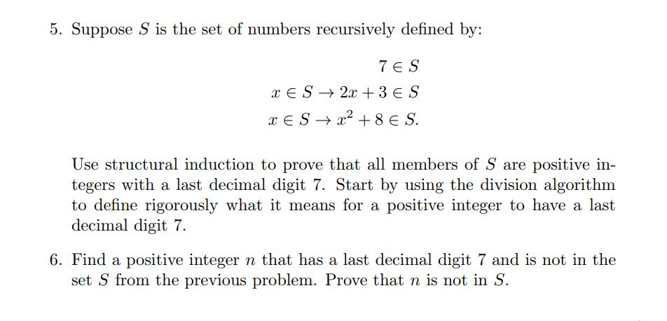 Solved Its Discrete mathematics, I need you to solve both | Chegg.com Solved Its Discrete mathematics, I need you to solve both | Chegg.com