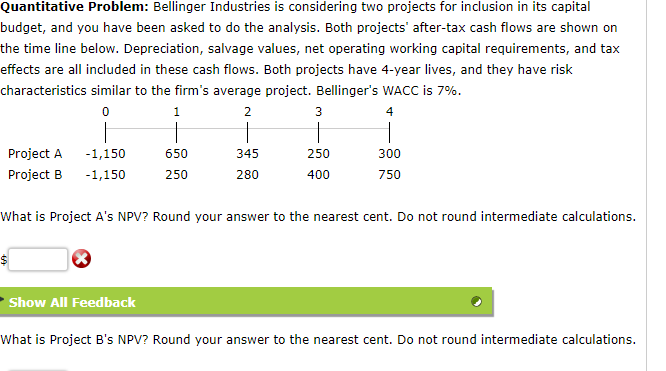 Solved Quantitative Problem: Bellinger Industries is | Chegg.com