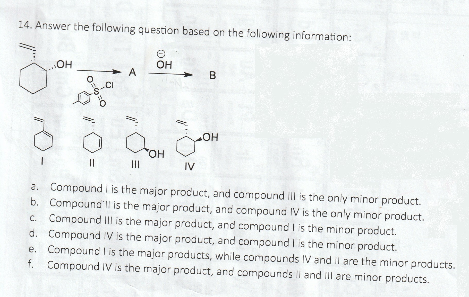 Solved Answer the following question based on the following | Chegg.com