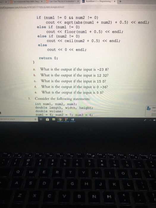 Solved 4 Using The Functions Described In Table 6 1 Write 