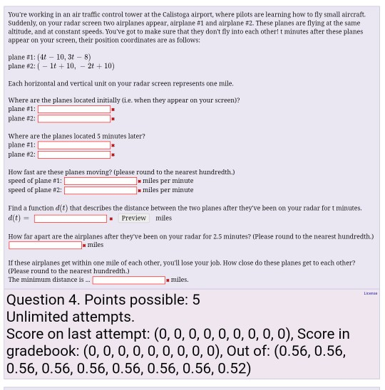 Solved You're working in an air traffic control tower at the | Chegg.com