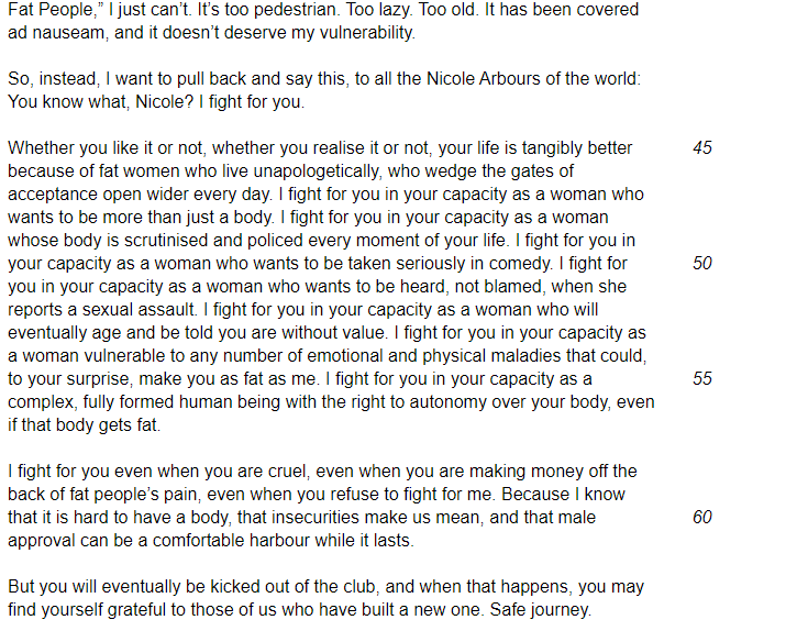 Solved (The following passage is an excerpt from an | Chegg.com