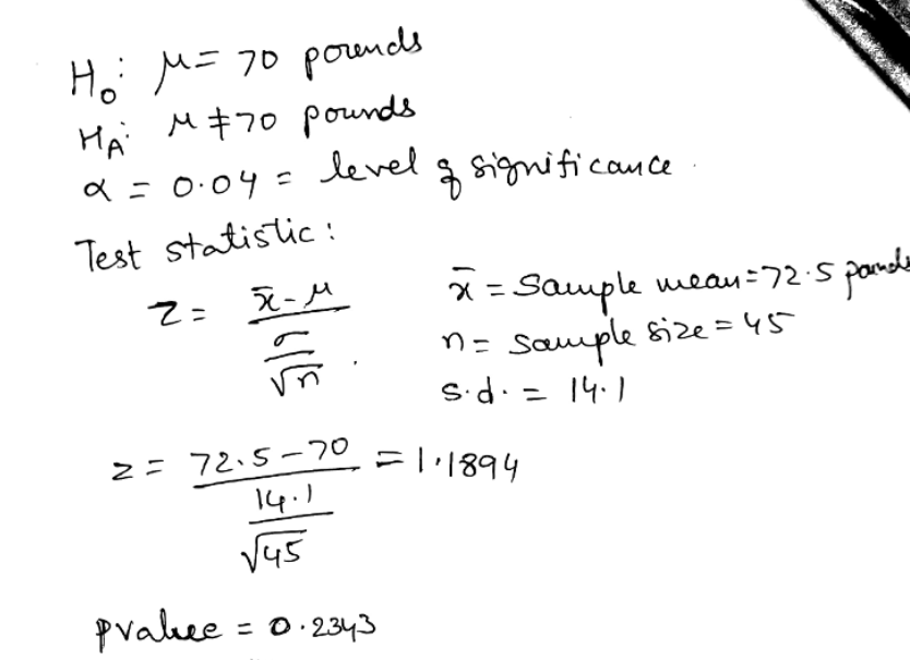How To Calculate F Test Statistic where Is The Number Of 