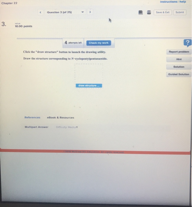 Solved Question 23 (of 25) Save& Exit Submit 23. 0.00 ponts | Chegg.com