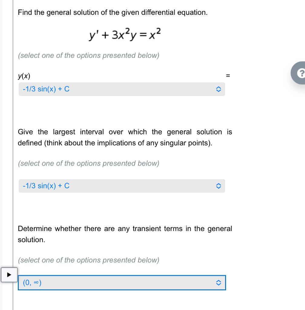 Solved Find the general solution of the given differential | Chegg.com